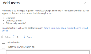 Remove the local admin from your AAD Users – mAnimA.de