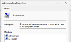 Remove the local admin from your AAD Users – mAnimA.de