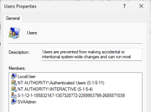 Remove the local admin from your AAD Users – mAnimA.de